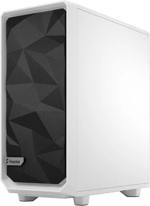 Fractal Design Meshify 2 Compact White ATX Flexible High-Airflow ...