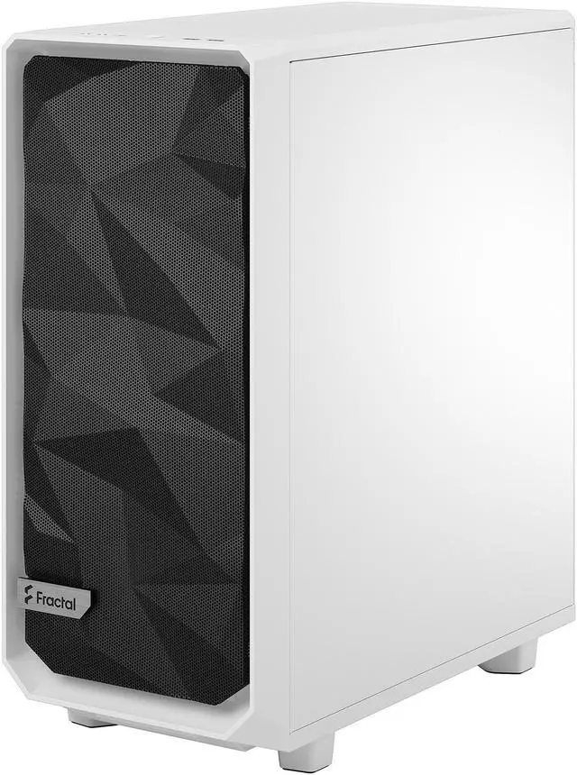 Fractal Design Meshify 2 Compact White ATX Flexible High-Airflow ...