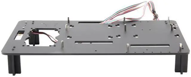 DIYPC Alpha-DB6 Black Bench Computer Case Mining Rig Frame Case for ATX ...