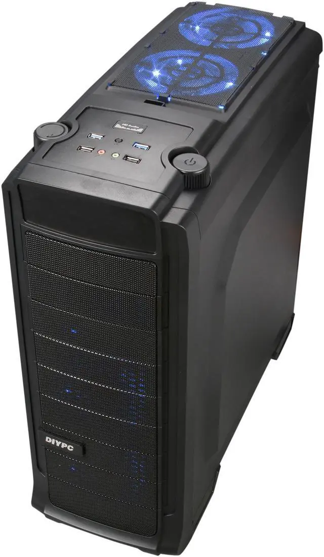 DIYPC Shadow-H01-BK Black Computer Case - Newegg.ca