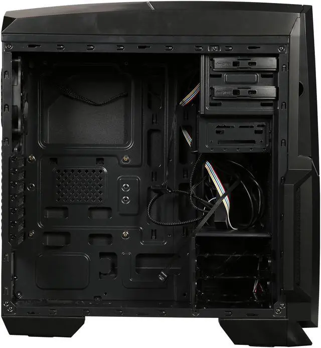 DIYPC Gamemax-BK-RGB Black Dual USB 3.0 ATX Full Tower Gaming Computer ...