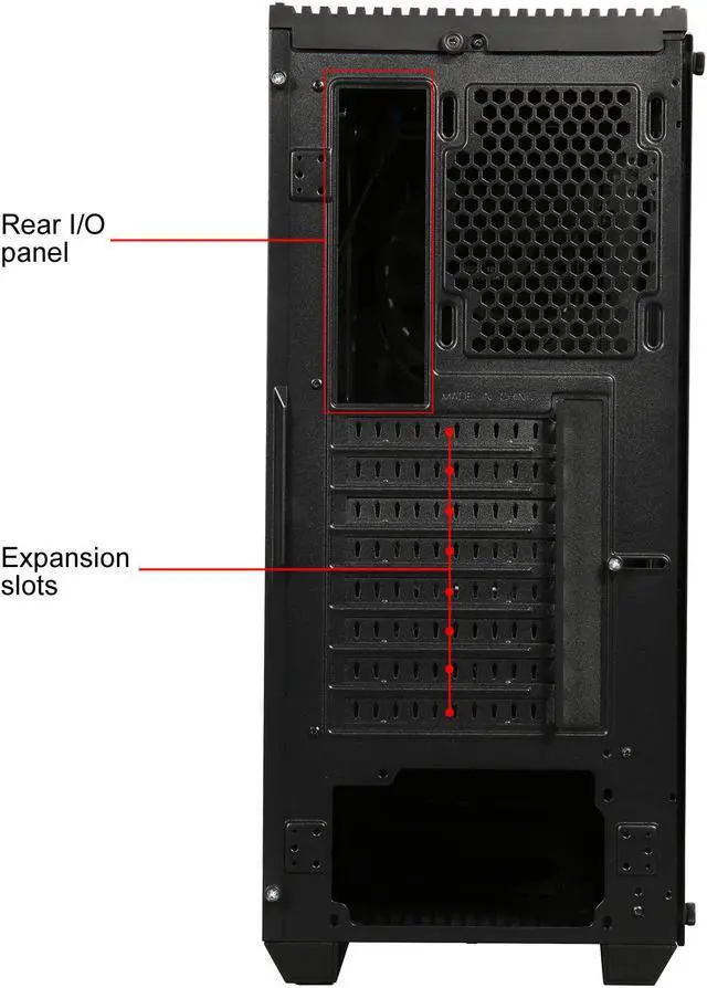 DIYPC DIY-VX-RGB Black Dual USB3.0 Steel/ Tempered Glass ATX Mid Tower ...