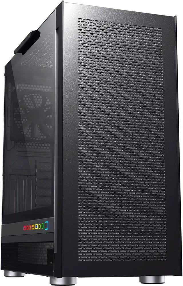 Open Box: DIYPC IDX6-BK-RGB Black Computer Case - Newegg.com