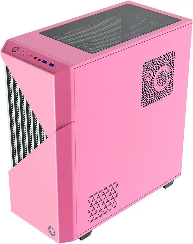 Open Box: GAMEMAX Contac COC WP White / Pink Computer Case - Newegg.com