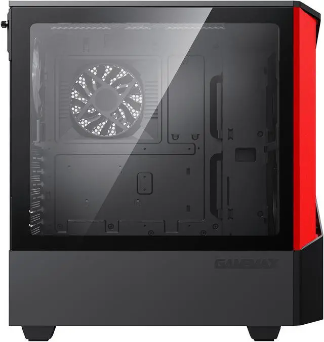 Open Box: GAMEMAX Contac COC BR Black / Red Computer Case - Newegg.com