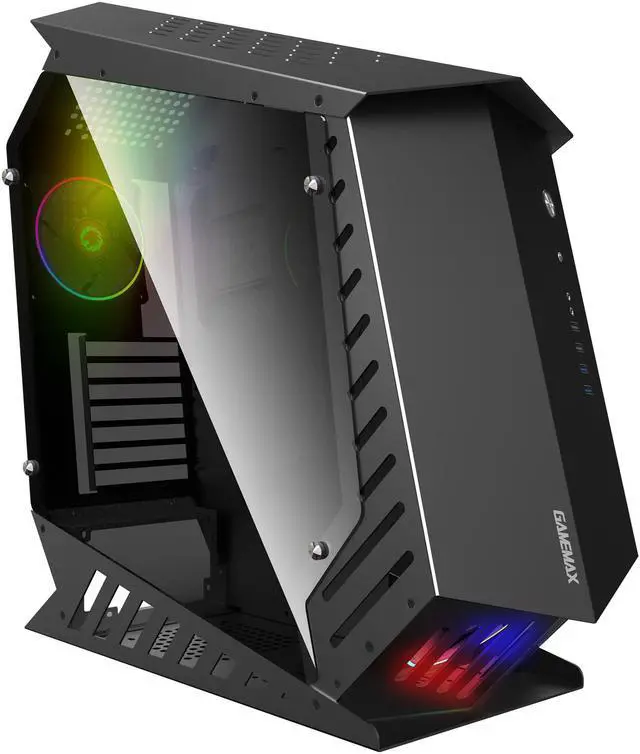 GAMEMAX AUTOBOT Black / Silver Computer Case - Newegg.com