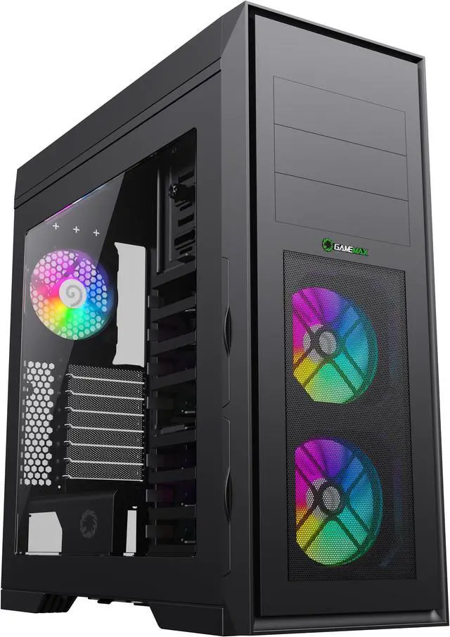Open Box: GAMEMAX Master M905 Black Steel ATX Full Tower Computer Case ...