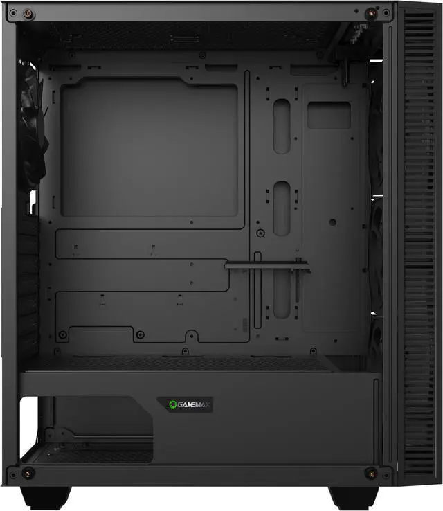 Open Box: Gamemax Draco XD Black USB3.0 Tempered Glass ATX Mid Tower ...