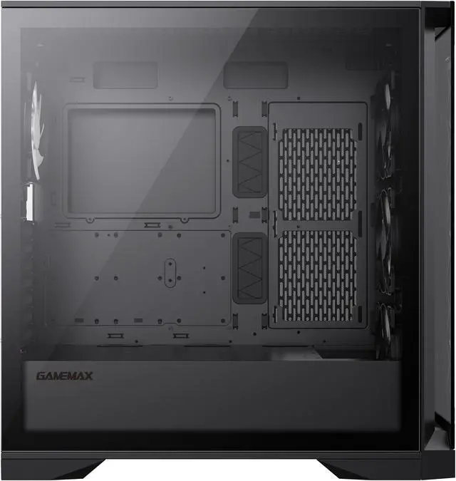GAMEMAX Leader TG Black Full Tower Computer Case-Micro ATX / ATX / ITX ...