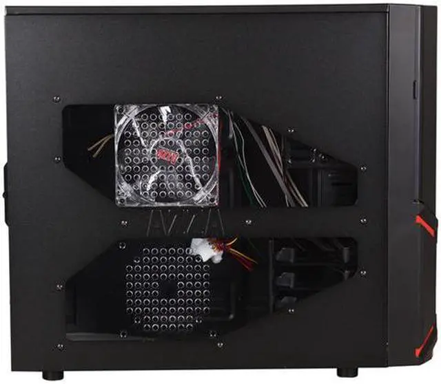 AZZA Orion 202 EVO Black / Red SECC Steel ATX Mid Tower Computer Case ...
