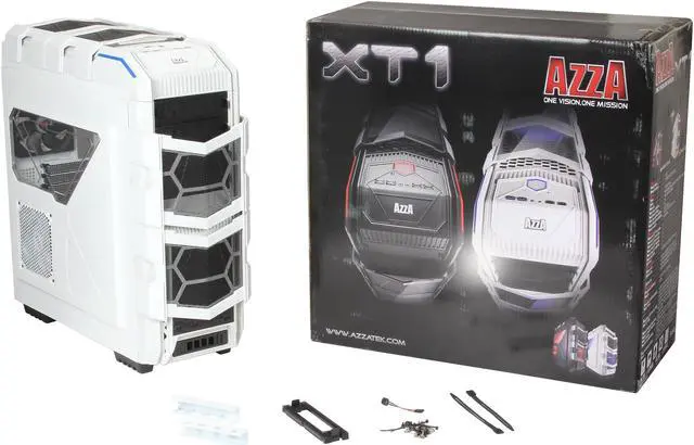 AZZA CSAZ-XT 1W White Computer Case - Newegg.com