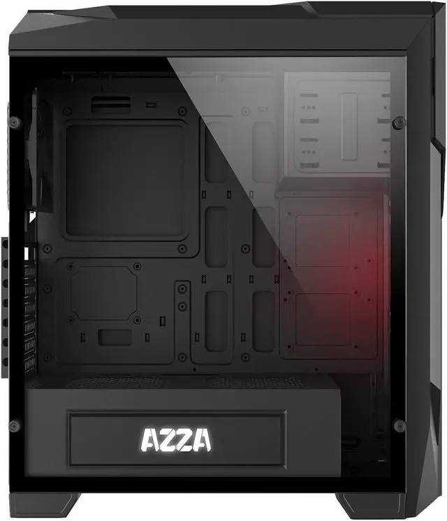 AZZA Photios 250 CSAZ-250 Black ATX Mid Tower Tempered Glass Side Panel Computer Case - Newegg.com