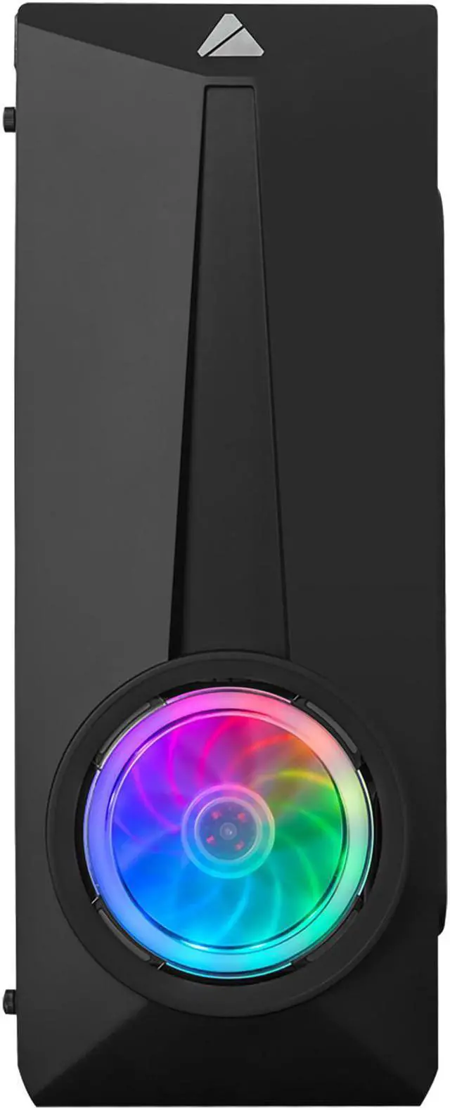 AZZA ARC 241 CSAZ-241G Black ATX Mid Tower Tempered Glass Computer Case ...