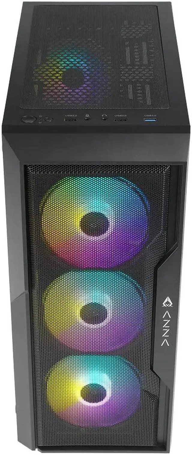 AZZA CSAZ-290 FIGHTER Black Case - Newegg.ca