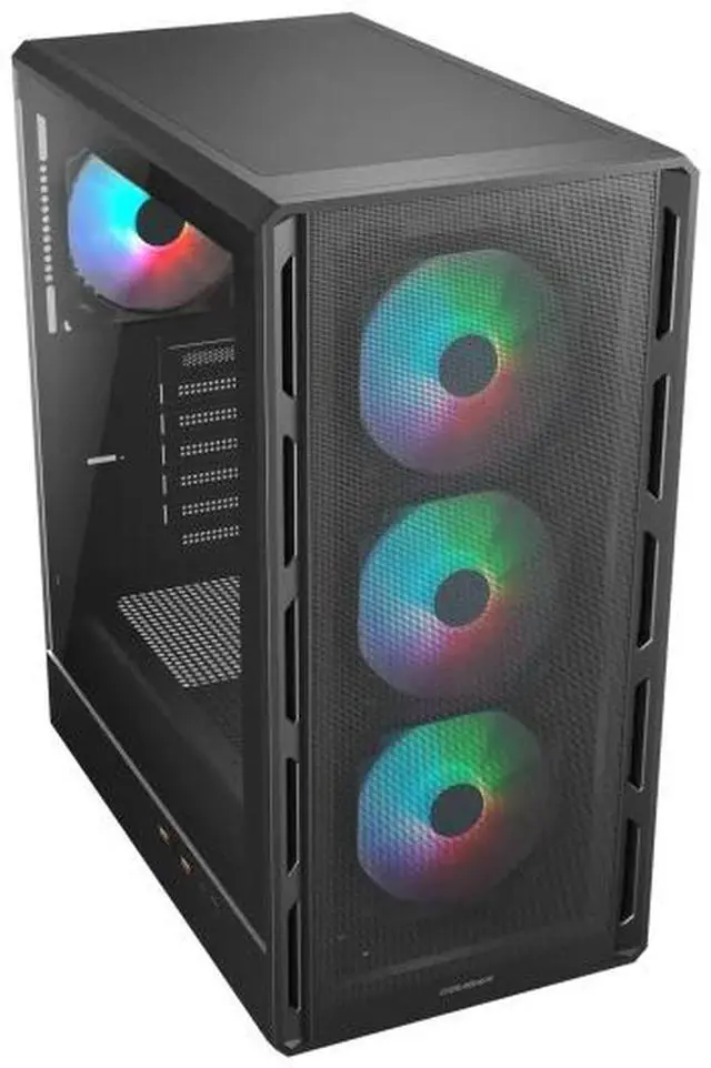 COUGAR CGR-2GA5B-RGB Black Mini ITX / Micro ATX / ATX Computer Cases ...