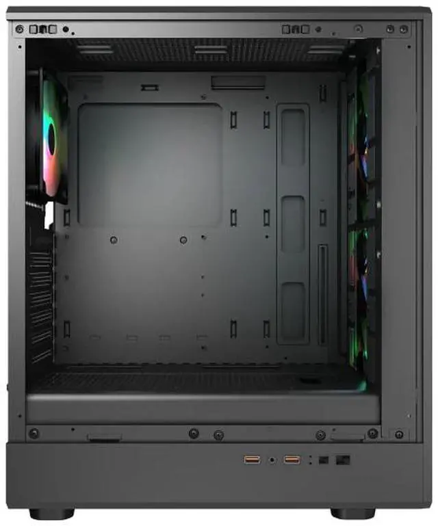 COUGAR CGR-2GA5B-RGB Black Mini ITX / Micro ATX / ATX Computer Cases ...