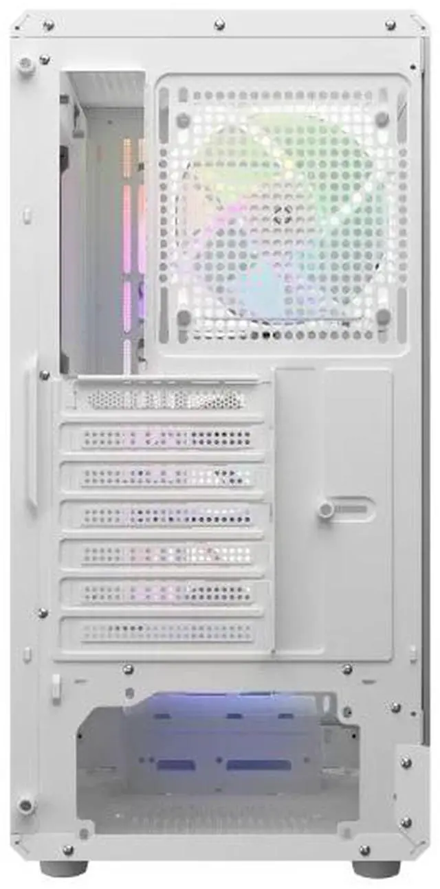 COUGAR CGR-2GA5W-RGB White Mini ITX / Micro ATX / ATX Computer Cases ...