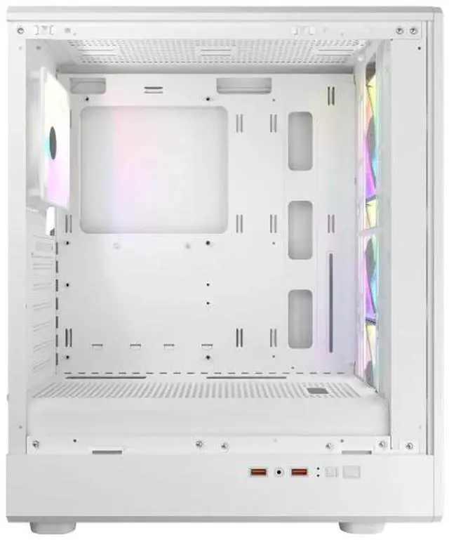 COUGAR CGR-2GA5W-RGB White Mini ITX / Micro ATX / ATX Computer Cases ...