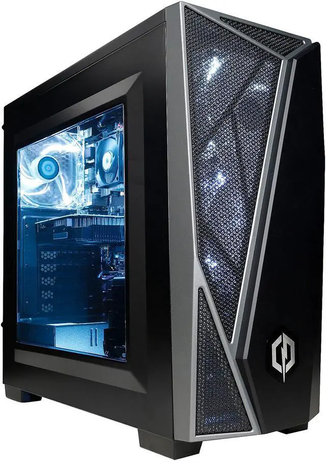 CyberPowerPC CS-429-105 Black Corsair Carbide 300R Mid-Tower Gaming ...