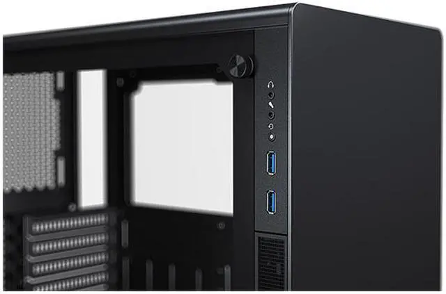MetallicGear Neo V2 ATX Case, Compact Chassis, Sand Blasted Aluminum ...