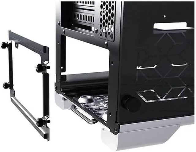 MetallicGear Neo V2 ATX Case, Compact Chassis, Sand Blasted Aluminum ...