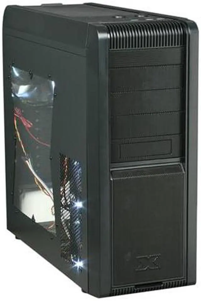 Xigmatek PANTHEON BLACK WITH WINDOW CPC-T46DB-U02 Black Computer Case ...