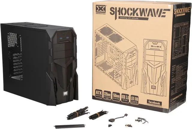 Xigmatek Shockwave EN5988 Black Computer Case - Newegg.com