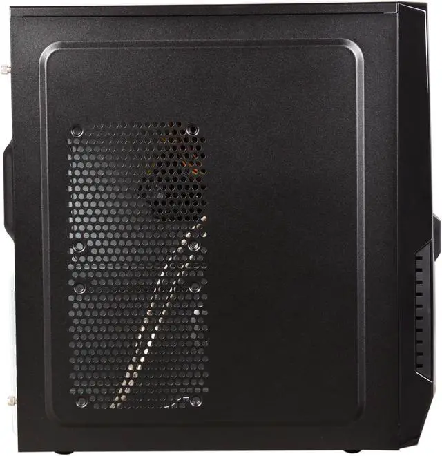 Diablotek CPA-0280 Black SGCC Steel Elite ATX Mid Tower Computer Case ...