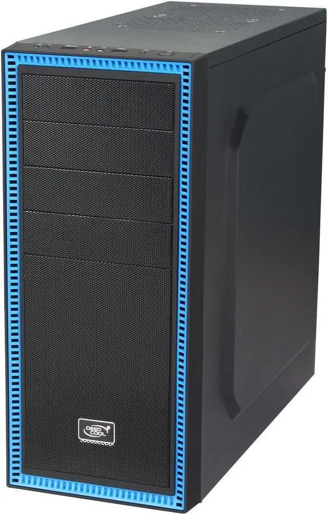 DEEPCOOL TESSERACT BF ATX Mid Tower SGCC, Plastic, Rubber Coating ...