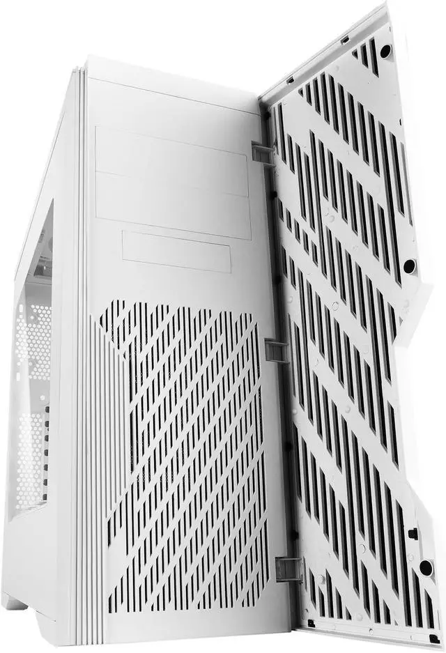 Open Box: DEEPCOOL DUKASE WH V2-ATX Mid Tower Computer Case Side Window ...