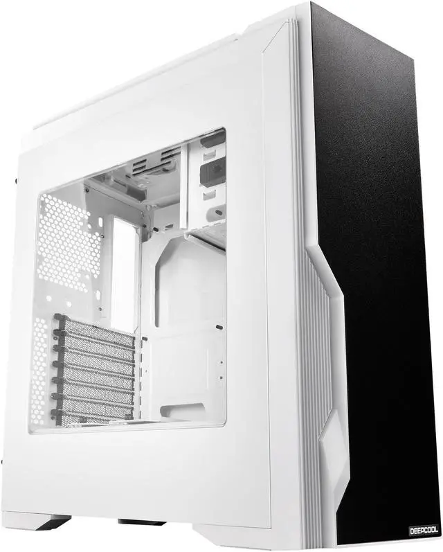 Open Box: DEEPCOOL DUKASE WH V2-ATX Mid Tower Computer Case Side Window ...