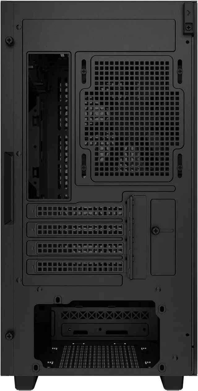 Open Box: DeepCool CH370 Micro ATX Gaming Computer Case, 120mm Rear Fan ...