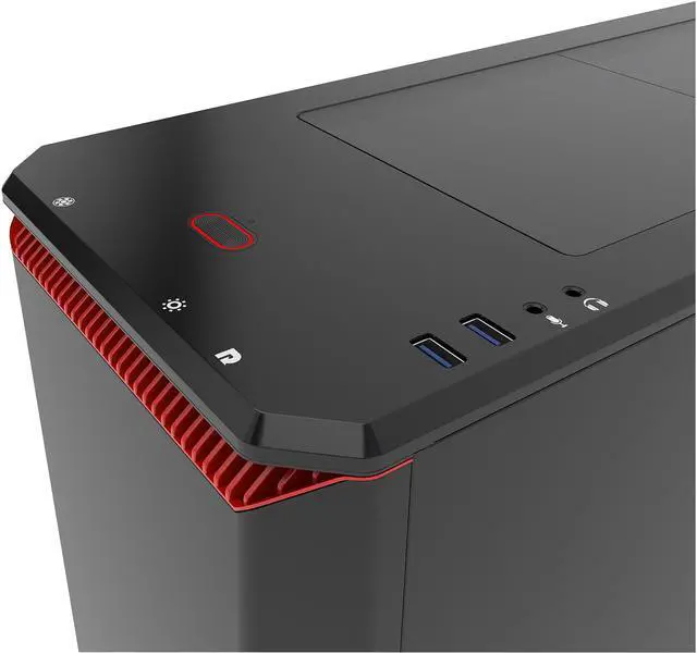 Phanteks Eclipse P400S PH-EC416PSTG_BR Silent Edition Black/Red ...