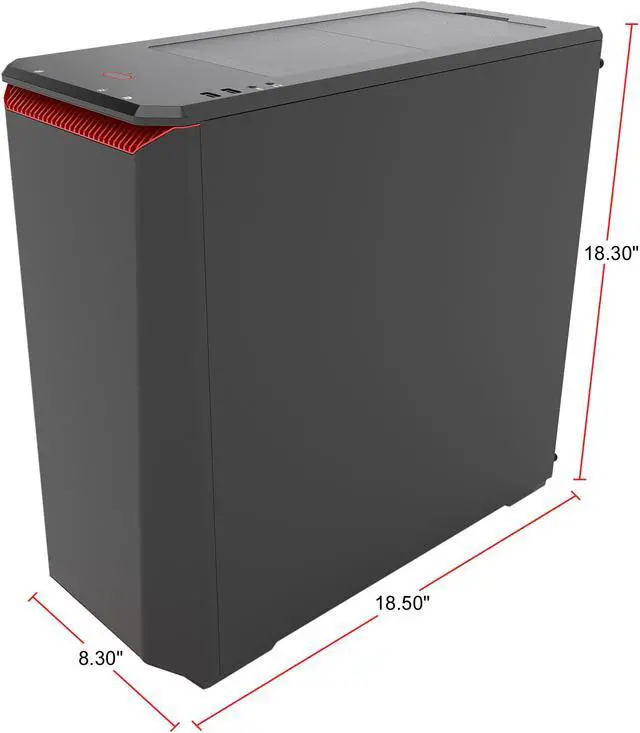 Phanteks Eclipse P400S PH-EC416PSTG_BR Silent Edition Black/Red ...