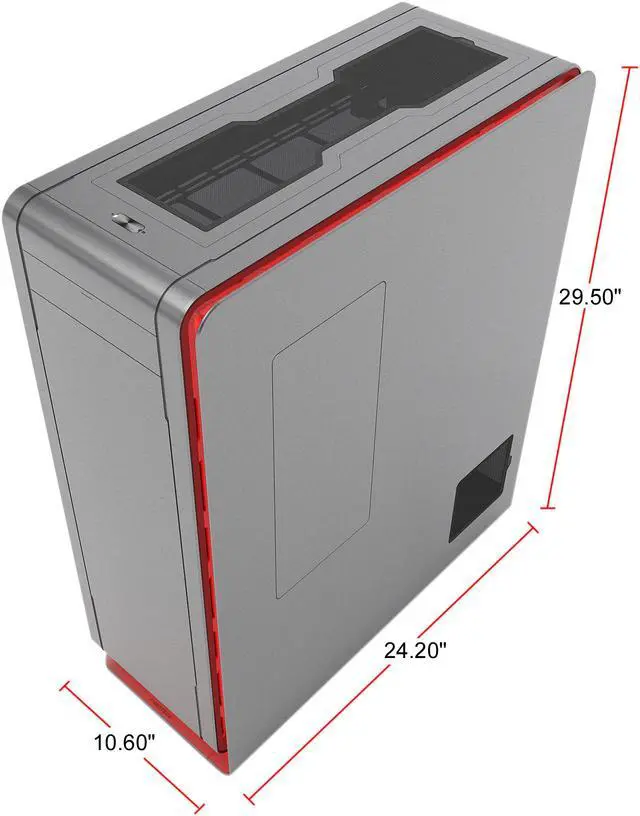 Phanteks Enthoo Elite PH-ES916E_AG Anthracite Grey Anodized Aluminum ...