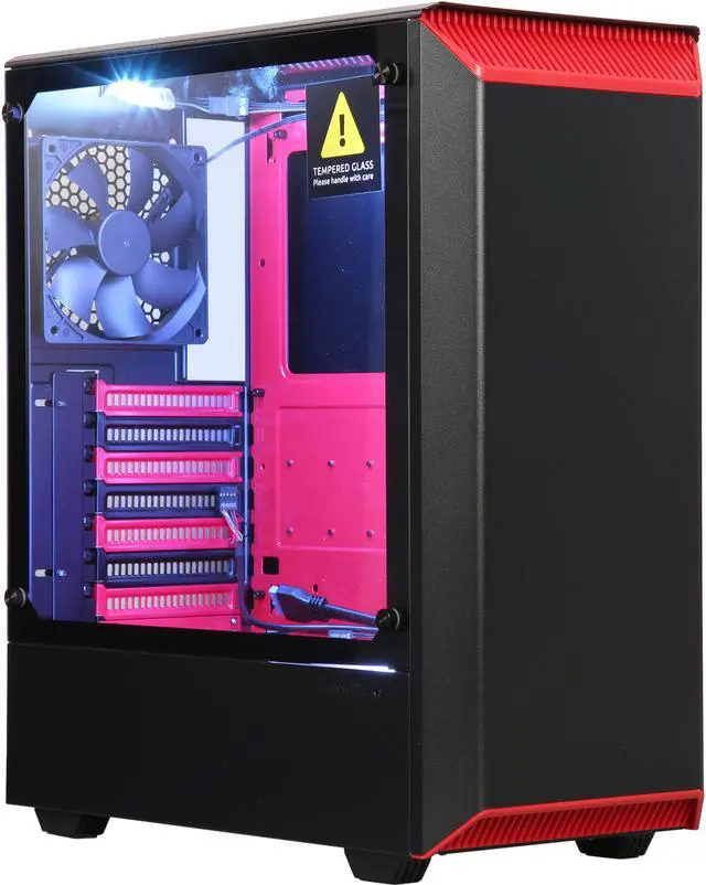 Open Box: Phanteks Eclipse P300 Tempered Glass PH-EC300PTG_BR_SYS Black ...