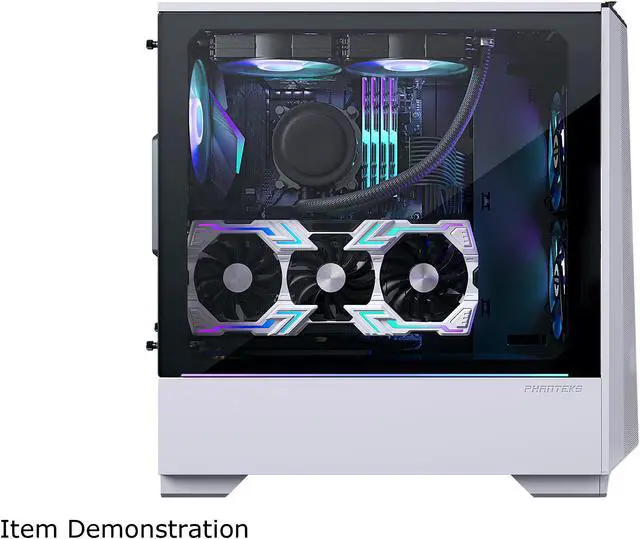 Phanteks Eclipse P360A White Steel ATX Mid Gaming Case - Newegg.com