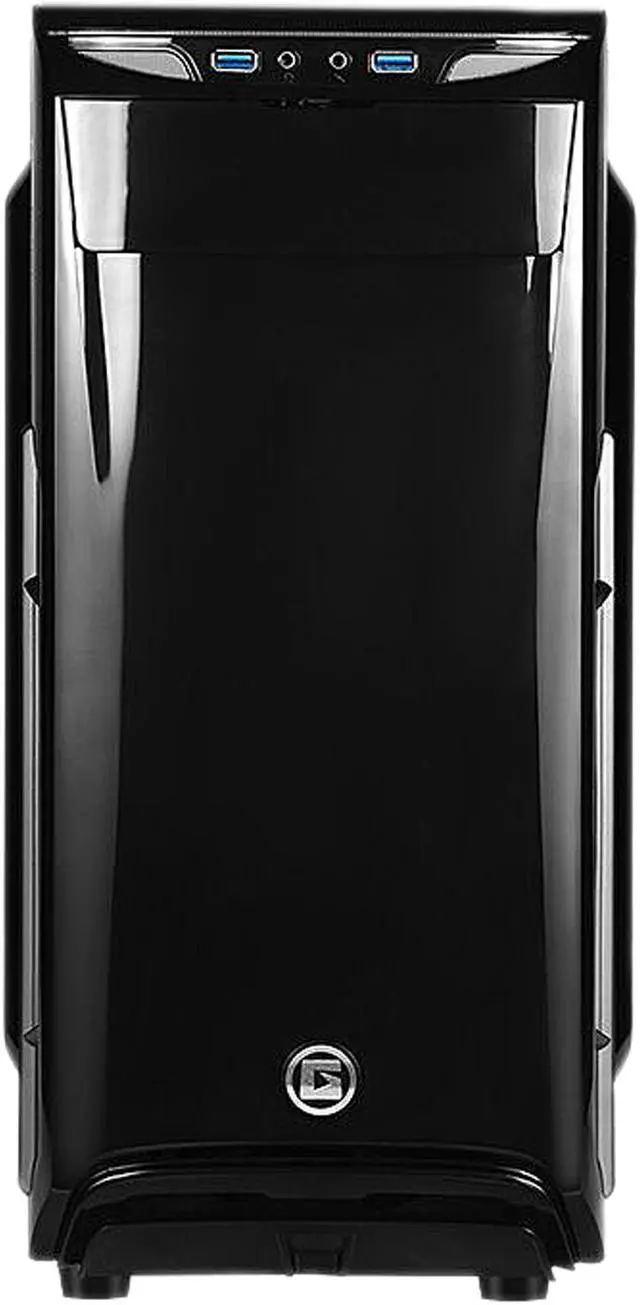 Open Box: APEX Apexgaming A2-BLACK-Matte Black Computer Case - Newegg.com