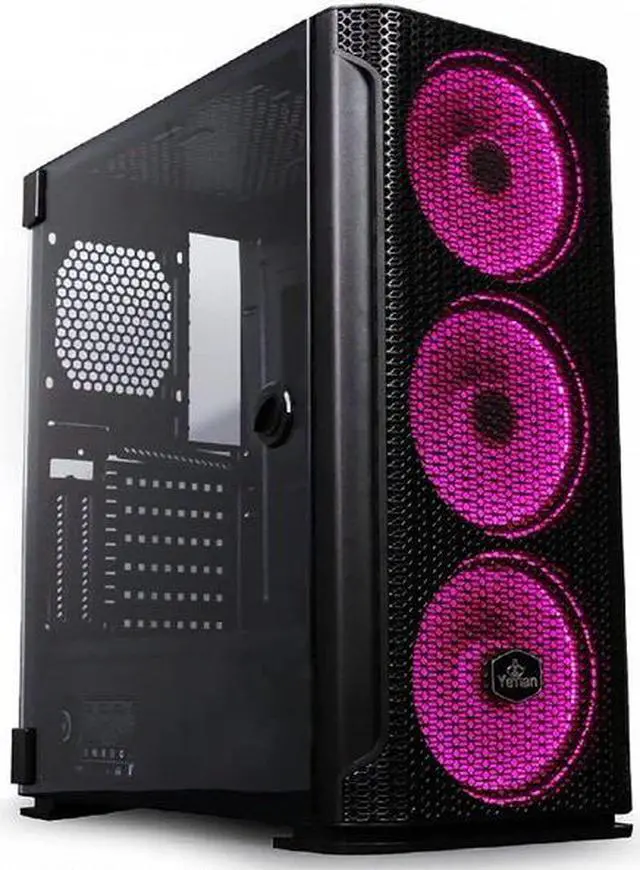 Yeyian Gaming Hollow 2500 Black Cases YGH-49703 - Newegg.com