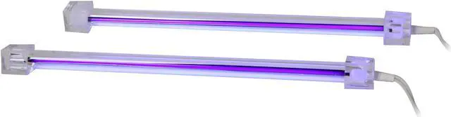 LOGISYS Computer CLK8UV2 8" UV Cold Cathode Dual Lamps For Case Mod ...