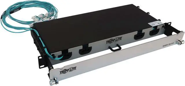 Preloaded Fiber Panel 1U 4x 8x LC/LC M/M 16F Trunk OM4 MMF 10M - Newegg.com