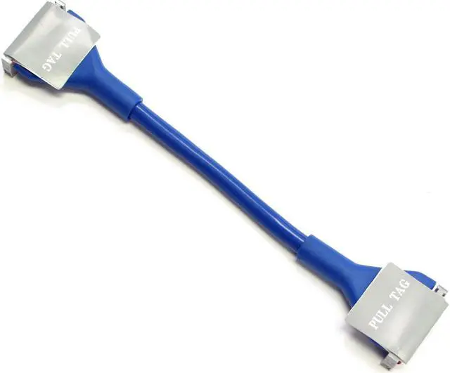 ORION Pro Series 10" Blue 2-Connector Floppy Round Cable, Booted ...
