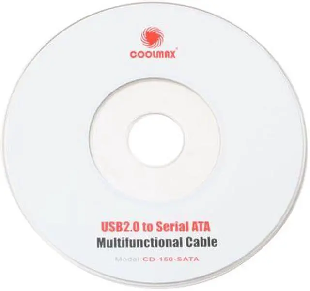 COOLMAX CD-150-SATA Serial ATA to USB2.0 Converter - Newegg.com