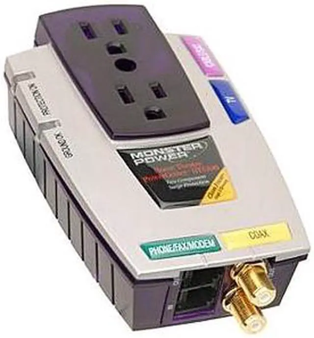 MONSTER FS MP HTS200 2 Outlets 1680 joules FlatScreen PowerCenter HTS ...