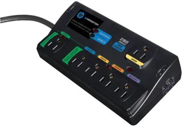 Monster Cable Digital PowerCenter HPM MDP 650G EA 6-Outlets Surge ...
