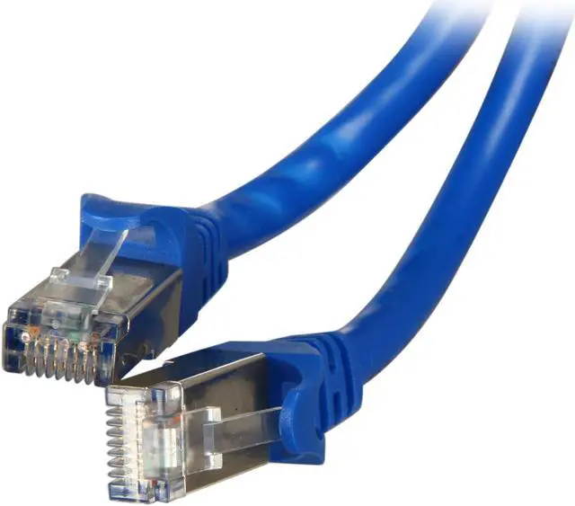 Rosewill RCW-15-CAT6a-BL 15 ft. Twist Pair (STP) Enhanced 550MHz ...