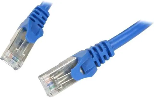 Rosewill RCW-25-CAT6a-BL 25 ft. Twist Pair (STP) Enhanced 550MHz ...