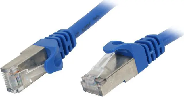 Rosewill RCW-100-CAT6a-BL 100 ft. Twist Pair (STP) Enhanced 550MHz ...