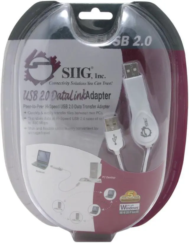 SIIG JU-CSL012 USB2.0 DataLink Adapter - Newegg.com