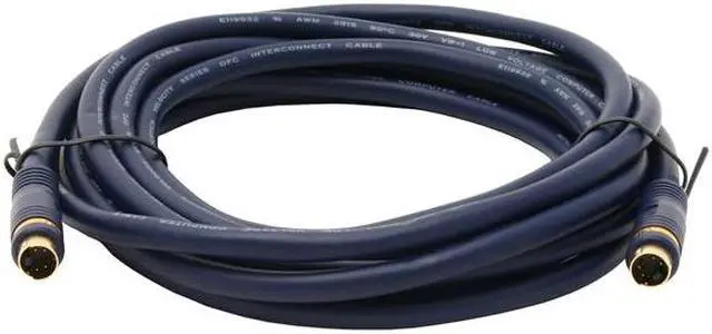 C2G Model 29159 12 ft. VELOCITY S-VIDEO INTERCONNECT - Newegg.com